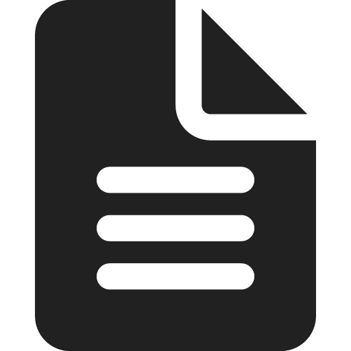 Document text icon svg png free download - 3