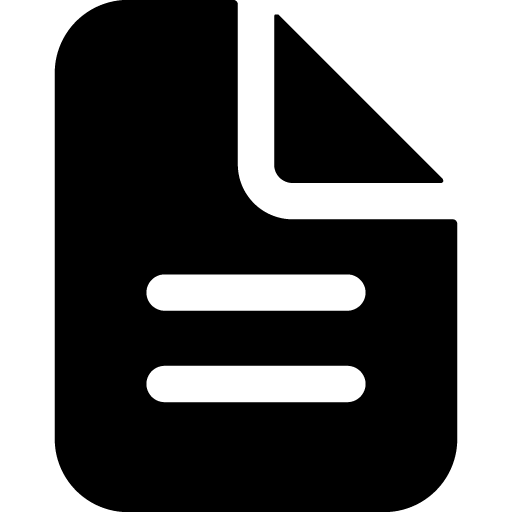 Document text icon svg png free download - 4