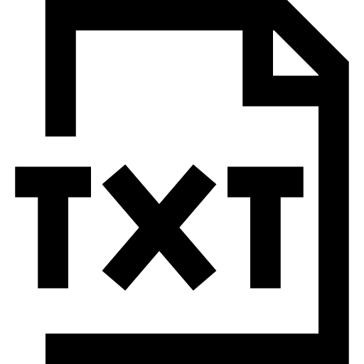 Document txt icon svg png free download