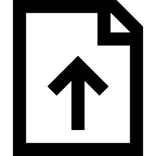 Document upload icon svg png free download - 2