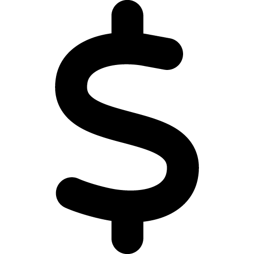 Dollar sign icon svg png free download - 3