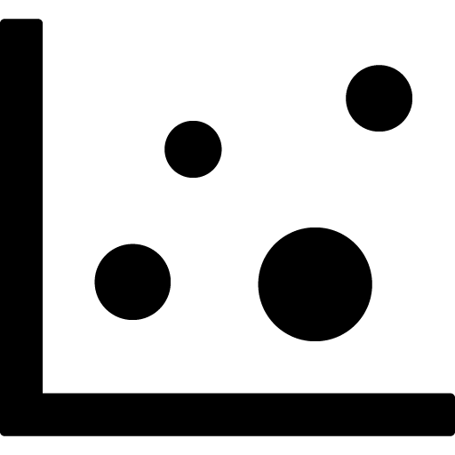 Dot chart icon svg png free download