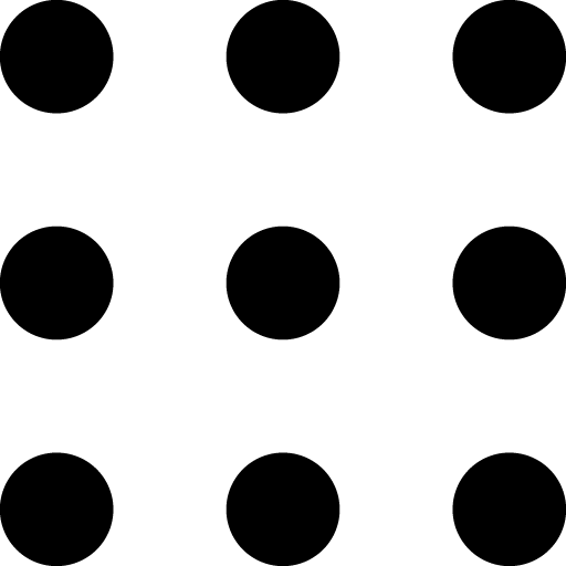 Dot grid icon svg png free download