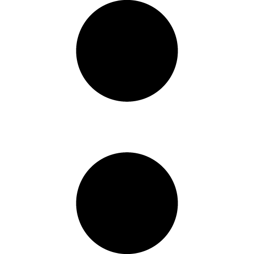 Dots horizontal double icon svg png free download