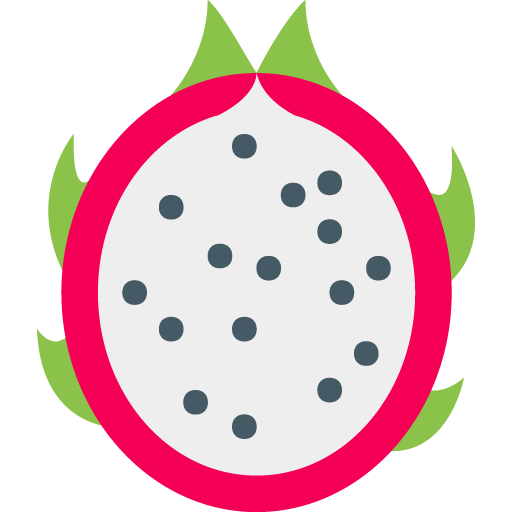 Dragon fruit icon svg png free download