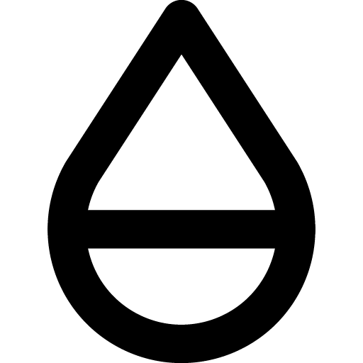 Droplet half 2 icon svg png free download