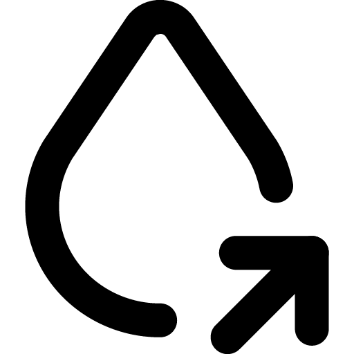 Droplet share icon svg png free download