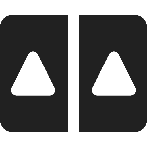 Dual screen mirror icon svg png free download