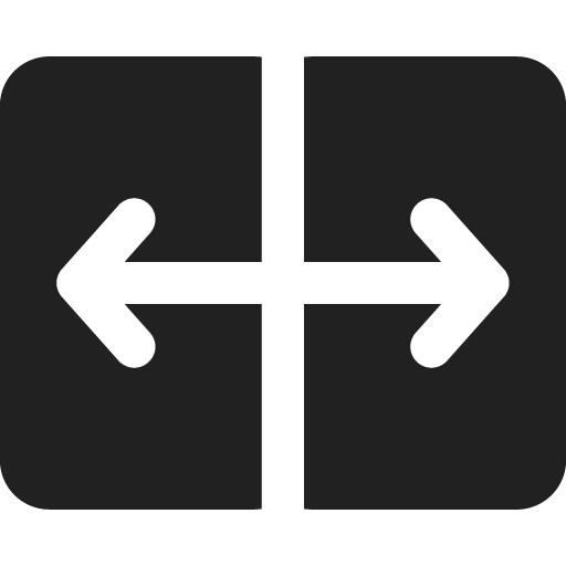 Dual screen span icon svg png free download