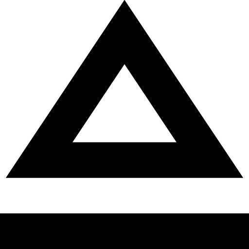 Eject outline icon svg png free download - 2