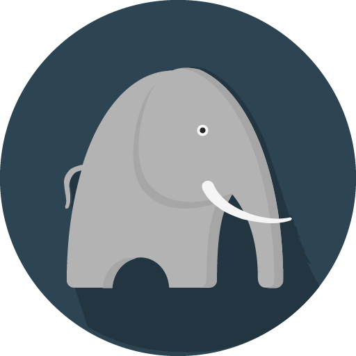 Elephant icon svg png free download