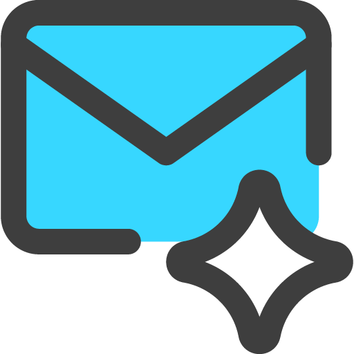 Email generator spark icon svg png free download