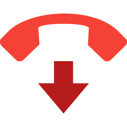 End call icon svg png free download