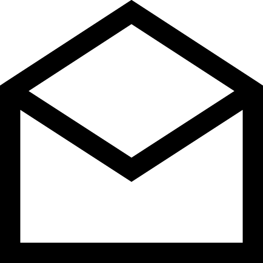 Envelope open icon svg png free download