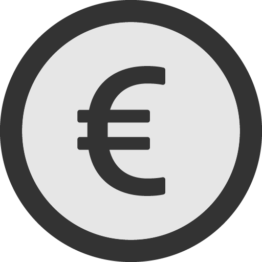 Euro circle icon svg png free download - 3