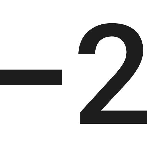 Exposure neg 2 icon svg png free download