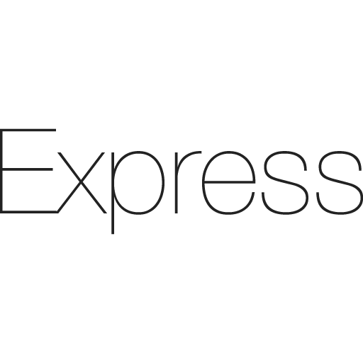 Express icon svg png free download