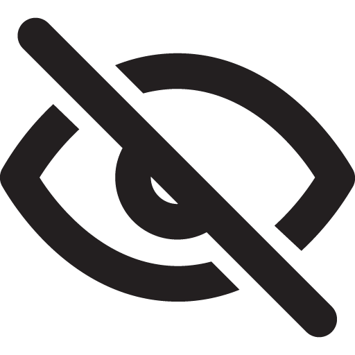 Eye off outline icon svg png free download - 2