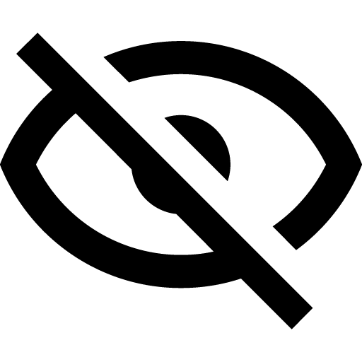 Eye off outline icon svg png free download - 3