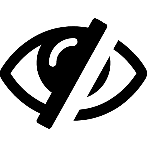 Eye slash icon svg png free download