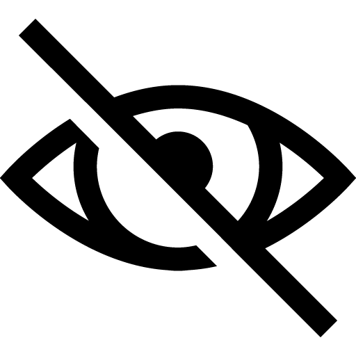 Eye slash icon svg png free download - 2