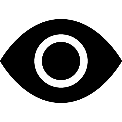 Eye icon svg png free download - 16