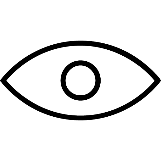 Eye icon svg png free download - 6