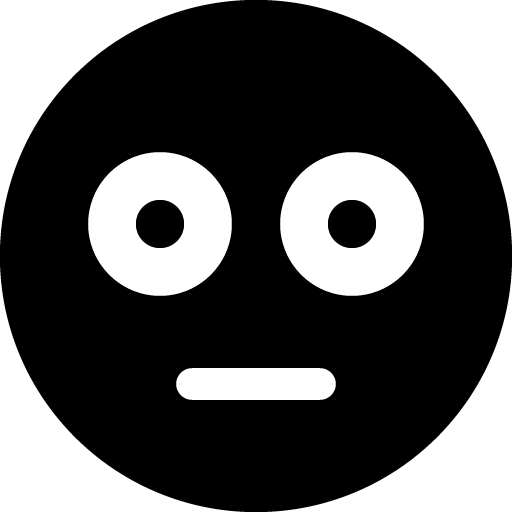 Face flushed icon svg png free download