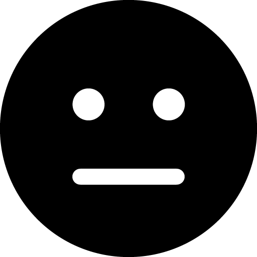 Face meh icon svg png free download
