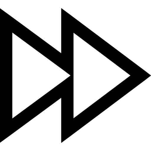 Fast forward icon svg png free download - 3