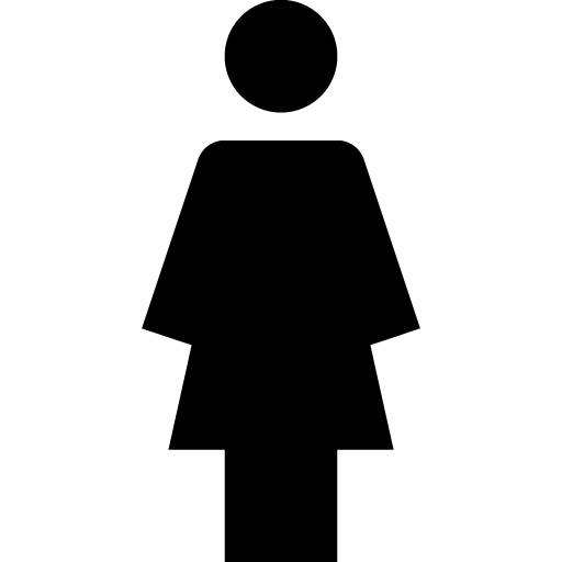 Female icon svg png free download - 11