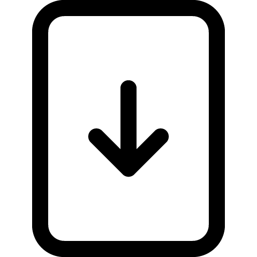 File arrow down icon svg png free download - 3