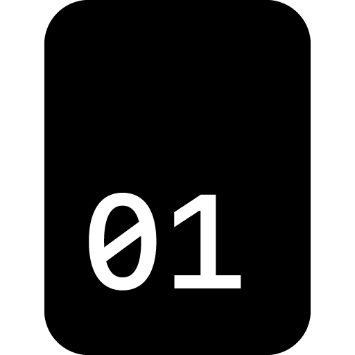 File binary fill icon svg png free download