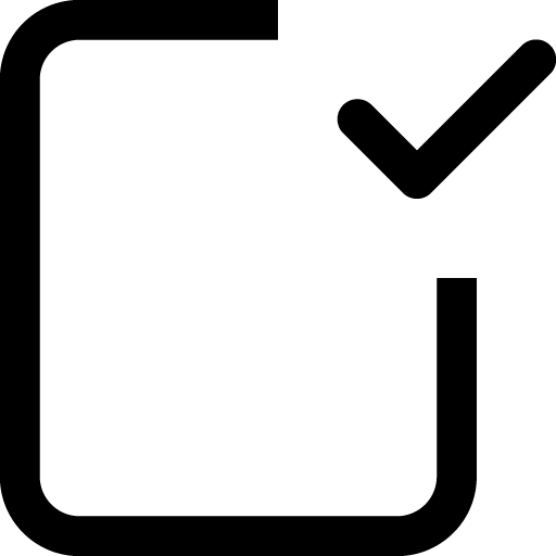 File check icon svg png free download