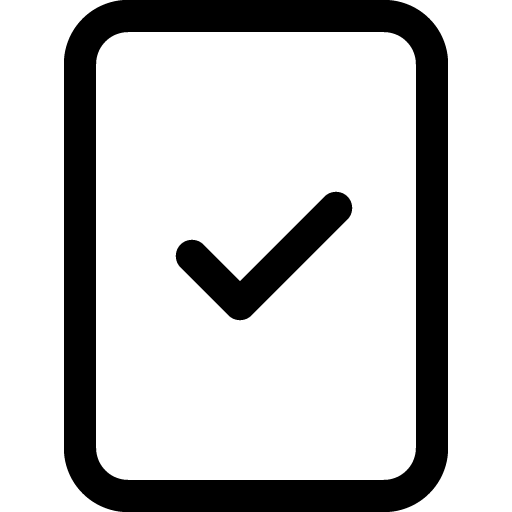 File check icon svg png free download - 3