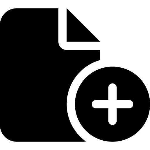 File circle plus icon svg png free download