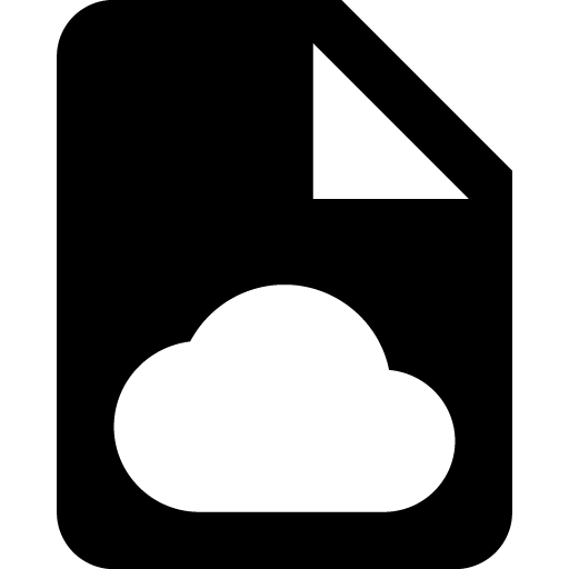 File cloud icon svg png free download