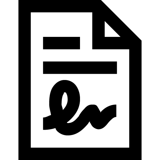 File contract icon svg png free download