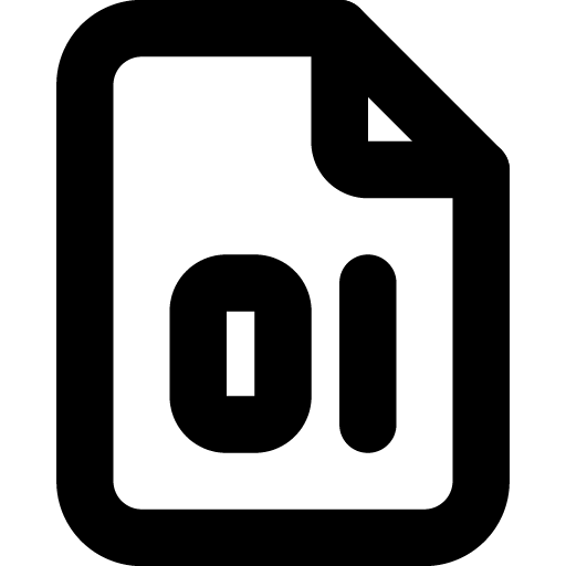 File digit icon svg png free download