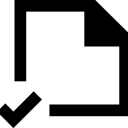 File done icon svg png free download - 2