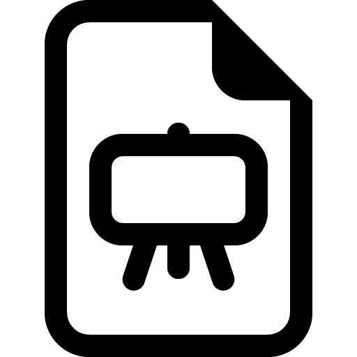 File earmark easel icon svg png free download