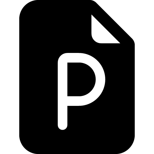 File earmark ppt fill icon svg png free download