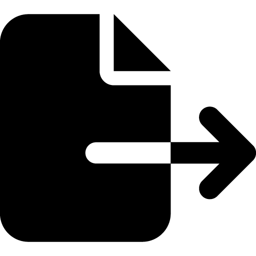File export icon svg png free download - 3