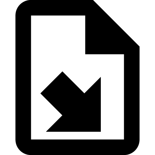 File import outline icon svg png free download