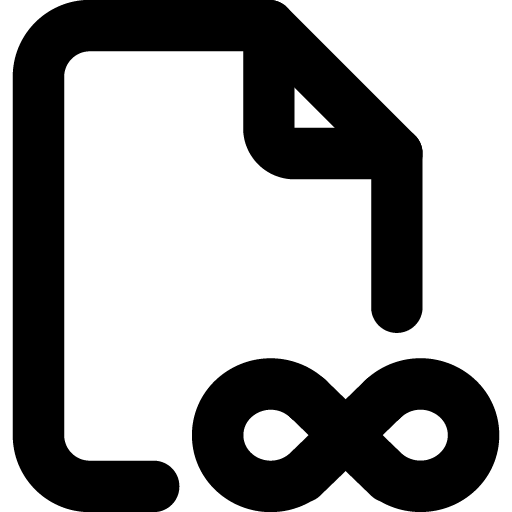 File infinity icon svg png free download