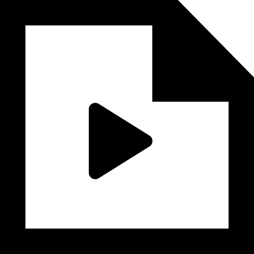 File play media icon svg png free download