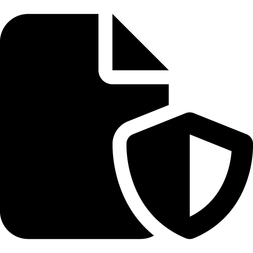 File shield icon svg png free download