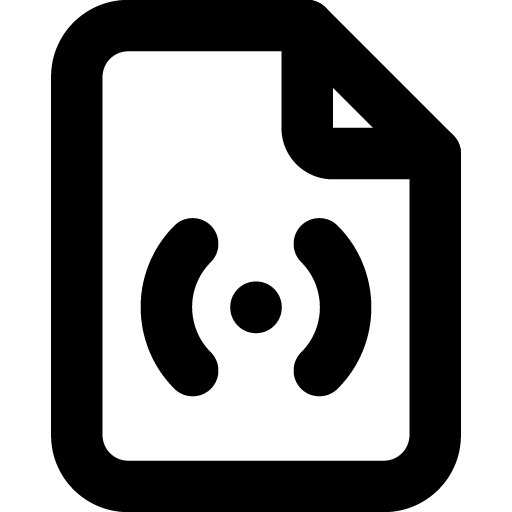 File signal icon svg png free download