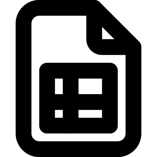 File spreadsheet icon svg png free download - 3