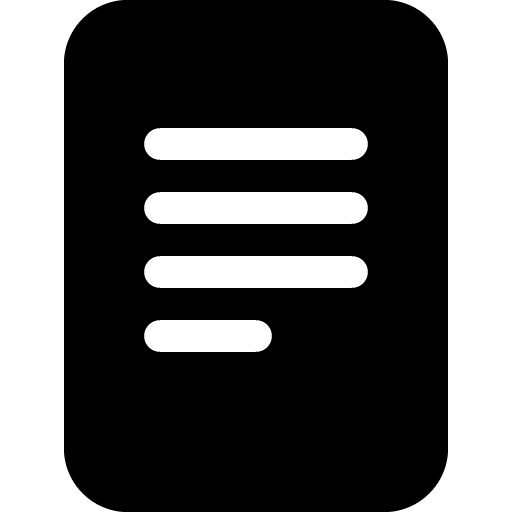 File text fill icon svg png free download